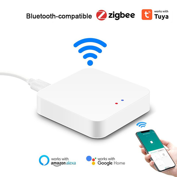 Шлюз Zigbee 3.0 Tuya / Smart life беспроводной хаб WIFI для умного дома ...