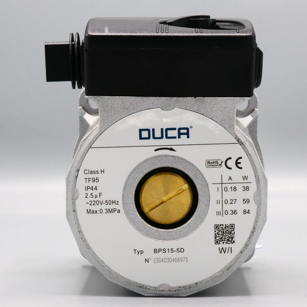 Запчасти и аксессуары для котлов DUCA Насос циркуляционный (без улитки) BPS15-5D (вращение по ...