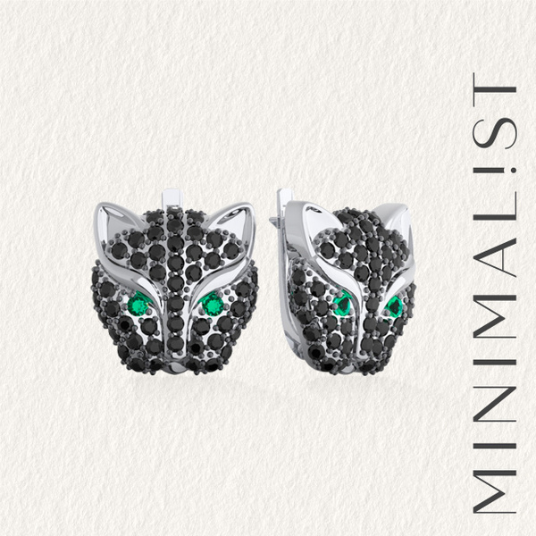 Minimal!st Серьги ювелирные Серебро 925 пробы - купить с доставкой по выгодным ценам в интернет ...