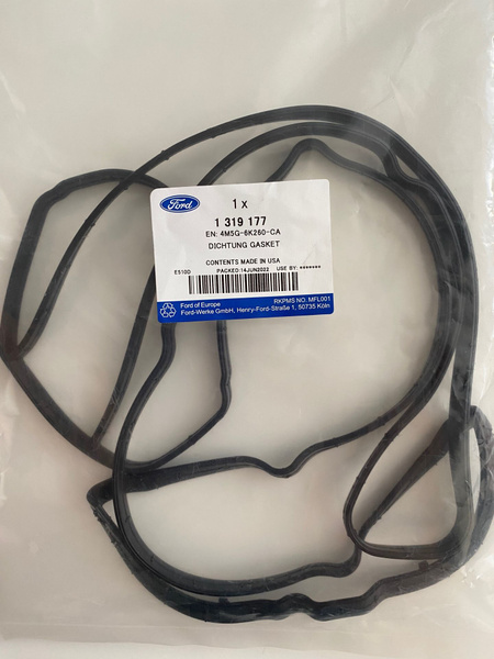 Прокладка клапанной крышки Ford Focus-2, C max, MONDEO 1,6 115 л.с. арт ...