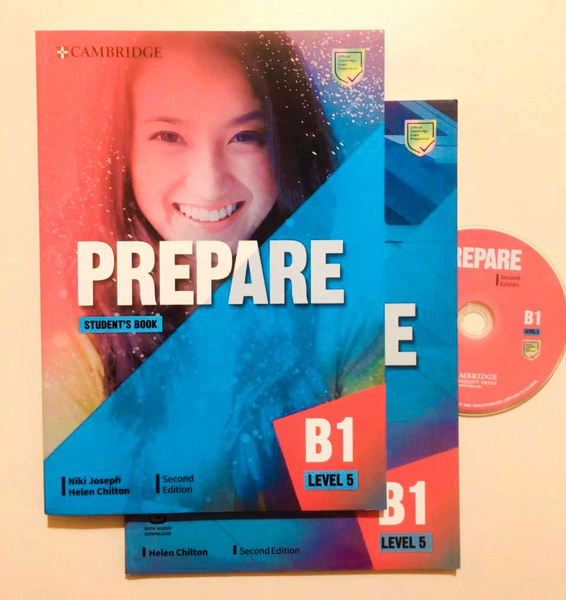 Prepare B1. Level 5. Student's Book+Workbook+CD - купить с доставкой по выгодным ценам в ...