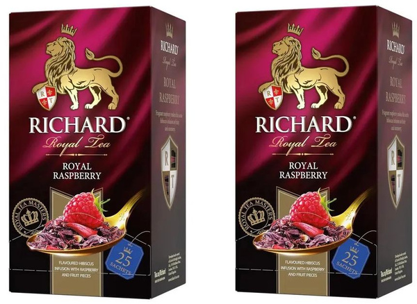 Чай фруктовый "Richard Royal Raspberry" 25 пакетиков 2 штуки - купить с ...