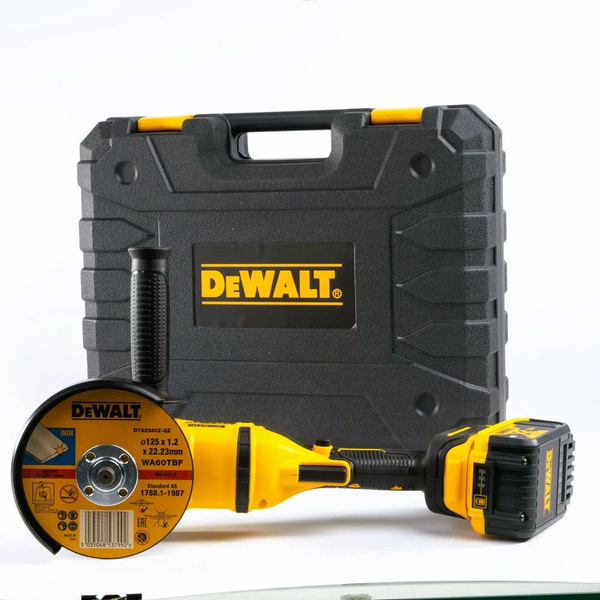 Мощная аккумуляторная Болгарка Dewalt DCG414 18V купить на OZON по ...