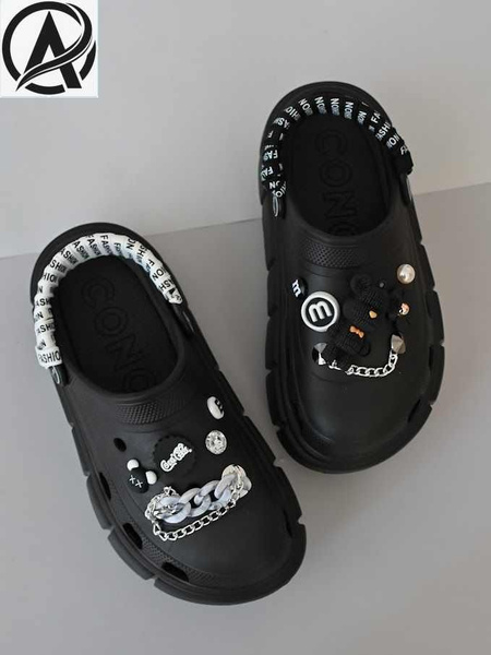 Сабо Женский, Девочки EVA, размер 38, 39 Закрытый нос, Легкая модель купить c доставкой на OZON ...