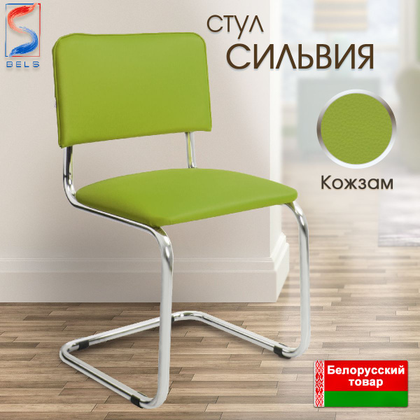 Офисный стул BELS Sylwia (Сильвия хром) / VD04, Хромированная сталь ...