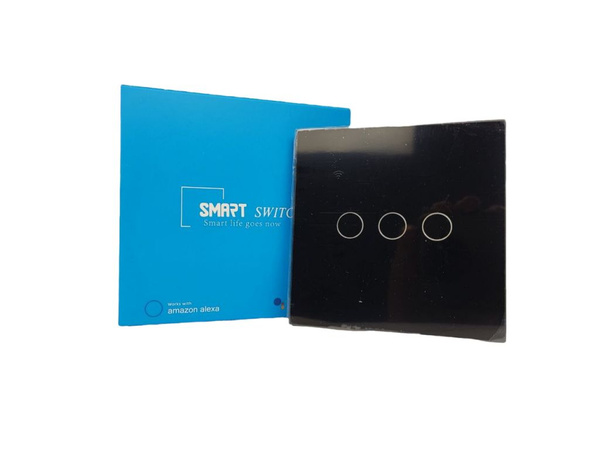 Smart Wi-Fi touch wall switch Умный сенсорный WiFi выключатель ...
