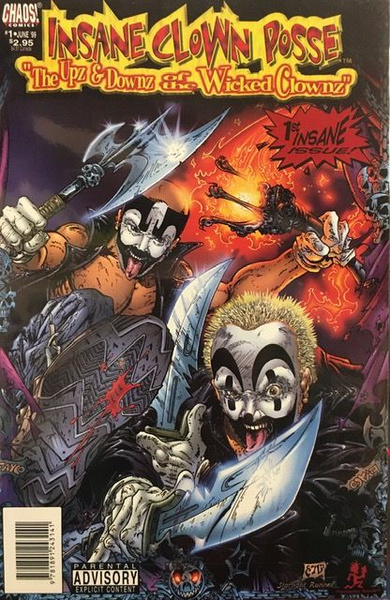 Insane Clown Posse #1 Chaos! Comics. Оригинальный комикс на английском ...