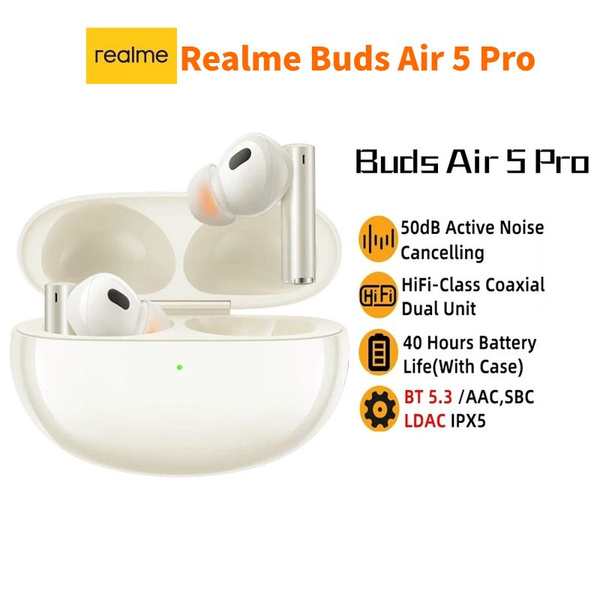 Наушники Полноразмерные realme buds Air 5 Pro - купить по доступным ...