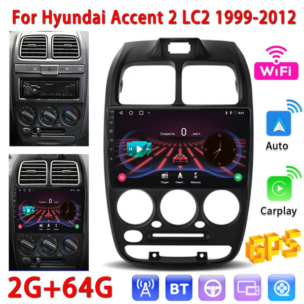 Автомагнитола 2 дин Андроид для Hyundai Accent 2 LC2 1999-2012 Android ...