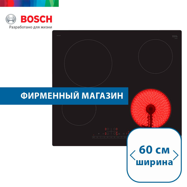 Встраиваемая электрическая варочная панель Bosch Serie 4 PKE611FP2E ...