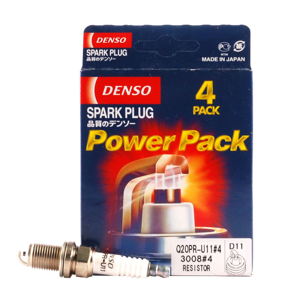 Комплект свечей зажигания DENSO DENSOQ20PRU11 - купить по выгодным ...