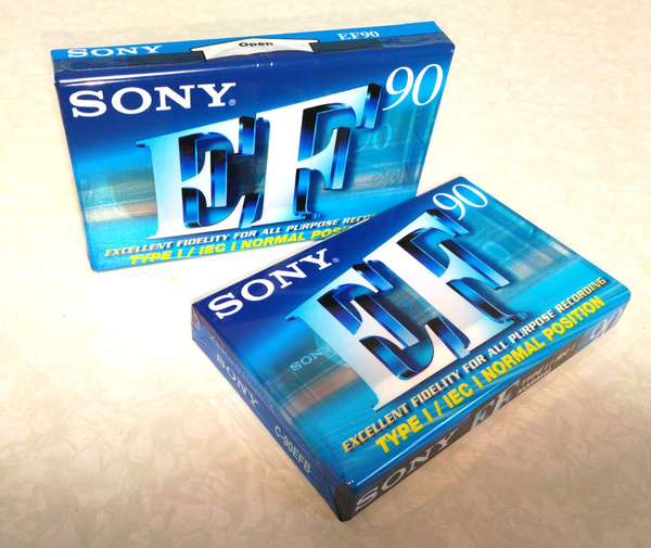 Аудиокассета набор из двух аудиокассет SONY EF90, 90 мин - купить с ...