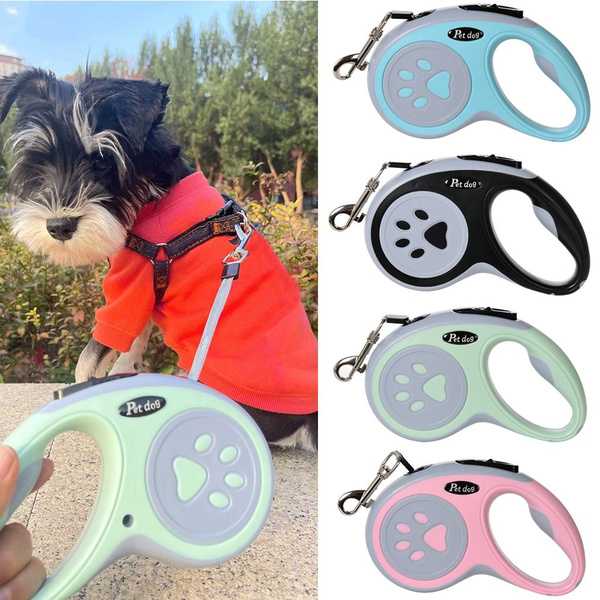 выдвижной поводок для собак, нейлоновый трос для домашних животных ...