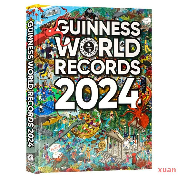 Spot Guinness World Records 2024 English Original Edition Книга ...