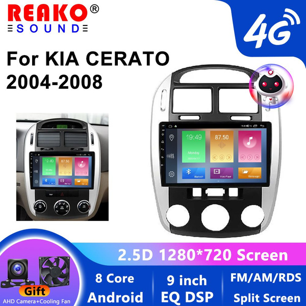 Штатная магнитола для KIA CERATO (F1) 2004-2008/ КИА Церато IPS экран 9 ...