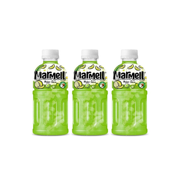Напиток негазированный со вкусом дыни и кокосовым желе Marmell, 3 шт ...
