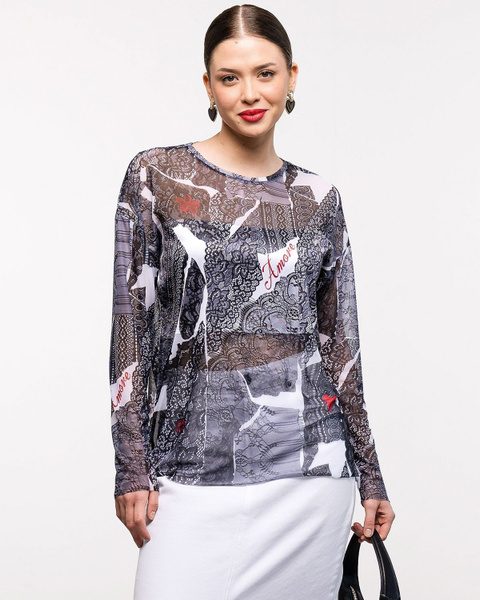 Лонгслив SAHAR art lab - купить с доставкой по выгодным ценам в интернет-магазине OZON (1550650077)