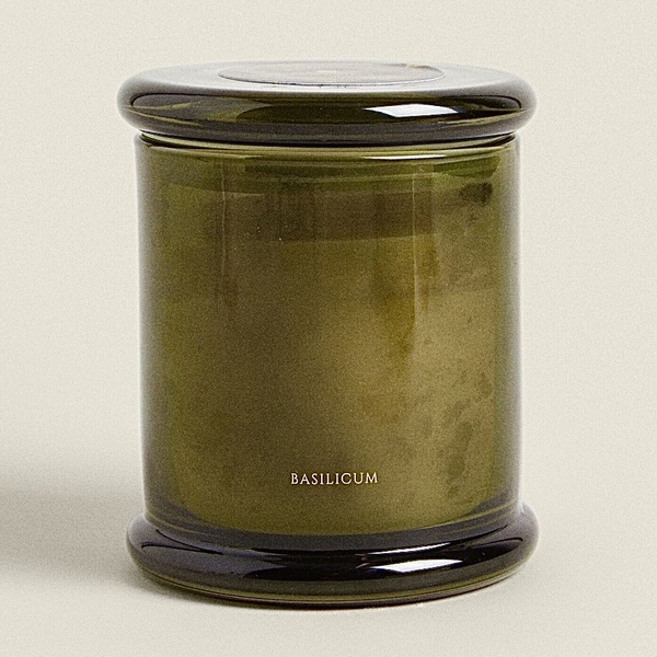 Свеча ароматическая ZARA HOME "BASILICUM", 14 см х 7 см, 1 шт купить c ...