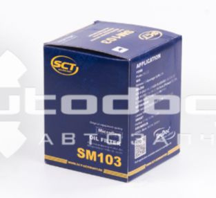 Фильтр масляный SCT SM 103 KIA SPORTAGE 2.0 00-03/NISS PATROL 5.6 10-/PATHFINDER 3.3 97-04/INFIN ...