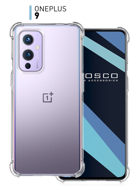 Противоударный силиконовый чехол ROSCO для OnePlus 9 (Ван Плас 9) с ...