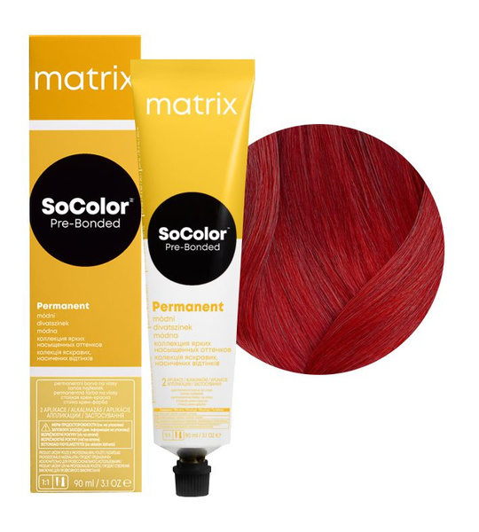 Краска для волос Matrix SoColor Pre-Bonded 7RR+ блондин глубокий ...