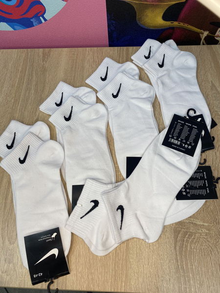 Комплект носков Nike, 10 пар купить на OZON по низкой цене (1557640635)