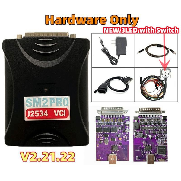 SM 2 Pro + J2534 Pcmflash SM2 Pro для VCI Scanmatik ECU Programmer Bench Tool Bench купить на ...