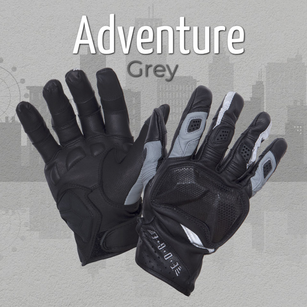 Мотоперчатки Edge Adventure Grey M купить c доставкой на OZON по низкой ...