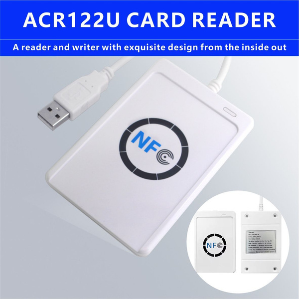 Новый ACR122U Nfc RFID Smart Card Reader Репликатор Записываемый ...