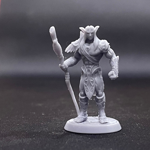 Миниатюра для настольной игры / ДнД, DnD, Warcraft / Ночной Эльф #9 - купить с доставкой по ...