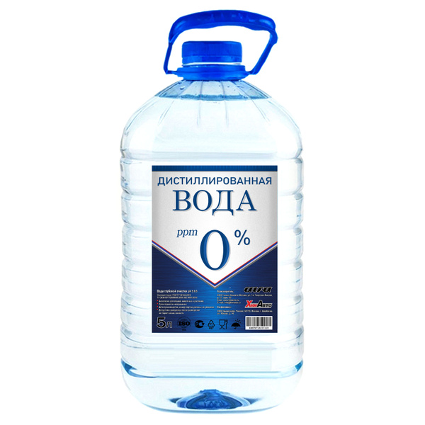 Вода дистиллированная 5 л. - купить с доставкой по выгодным ценам в ...
