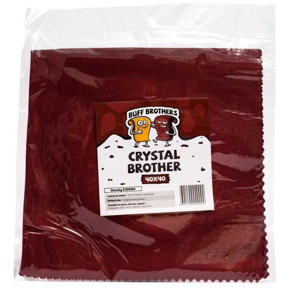 Характеристики Микрофибра для стекол и зеркал BUFF BROTHERS CRYSTAL ...