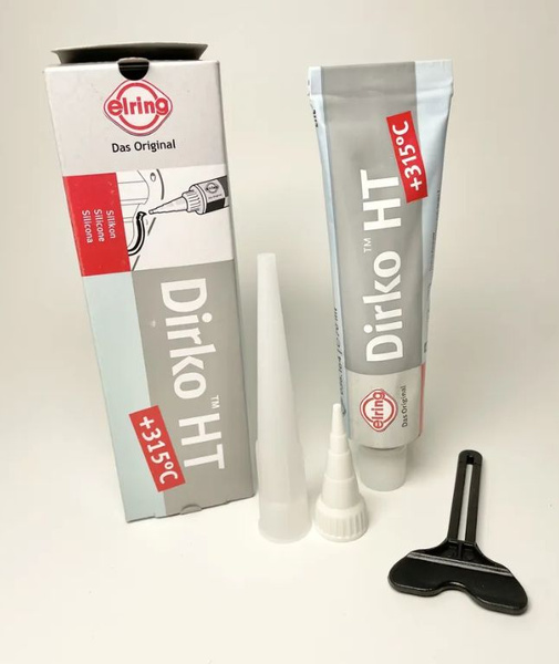 Герметик силиконовый серый Elring Dirko HT (70 мл) купить c доставкой ...
