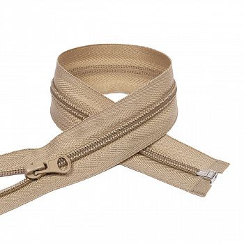 Молния MaxZipper пласт. спираль №5-N 80см цв.F308 бежевый уп.50шт купить на OZON по низкой цене ...
