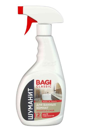 Чистящее средство Bagi Classic Шуманит для ванных комнат, 400 мл ...