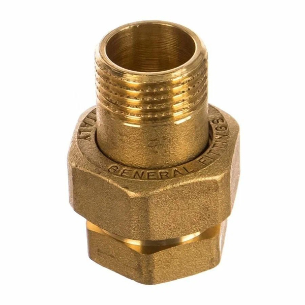 Соединитель с накидной гайкой GENERAL FITTINGS г/ш 3/4, Ы51037-G/S-3/4 ...