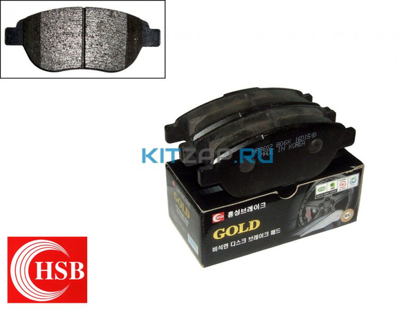 Колодки тормозные HSB HP9602 - купить по низким ценам в интернет ...