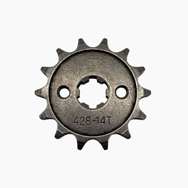 Звезда ведущая 428-14T на мопед Альфа, Дельта, TTR110, TTR125 (TH-7 mm ...