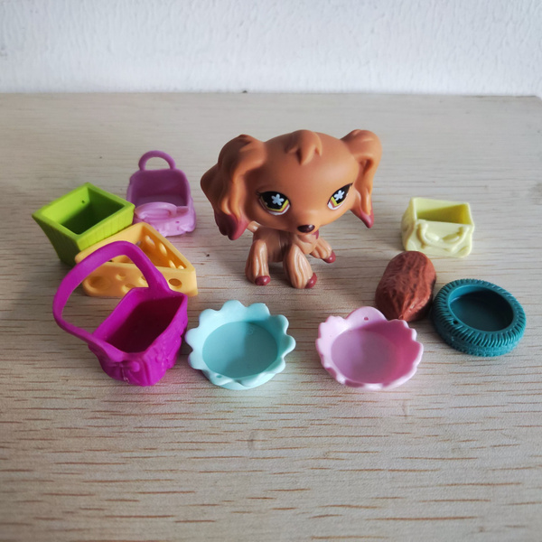 зоомагазин LPS Животные мини игрушка Littlest Pet Shop Tan Cocker ...