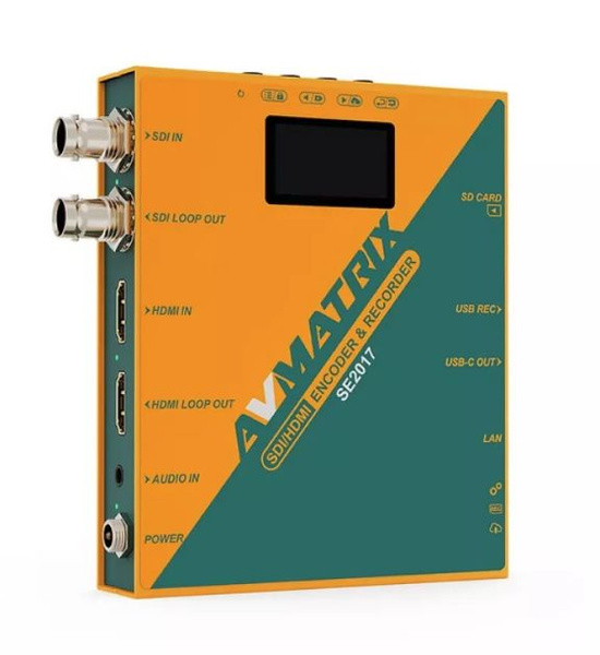 Энкодер AVMATRIX SE2017 SDI/HDMI для стриминга купить на OZON по низкой цене (1806914031)