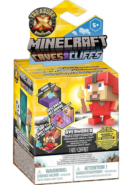 Игровой набор с 2 фигурками майнкрафт Treasure X Minecraft Caves ...