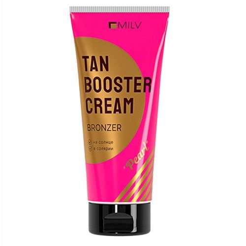 MILV Крем-активатор, усилитель загара на солнце с бронзатором "PEARL ...