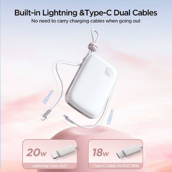 Портативная зарядная станция (Power Bank) JOYROOM JR-L008 Plus - купить ...