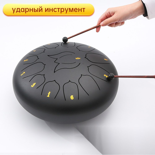Глюкофон, тональный язычковый барабан, 30cm, 13 нот - купить с ...
