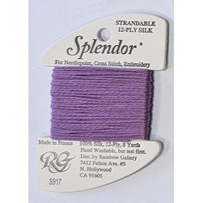 Мулине Rainbow Gallery "Splendor" (цвет: S917 - LITE ANTIQUE VIOLET, 7м ...