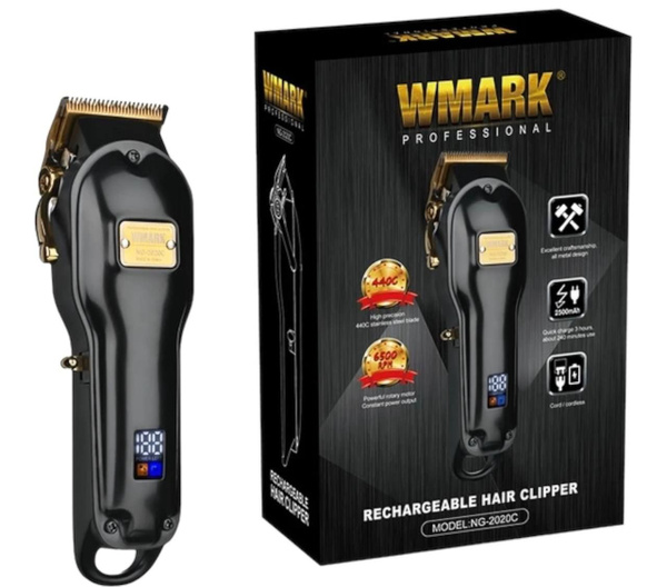 Машинка для стрижки WMARK NG-122, черный, черный матовый - купить по ...
