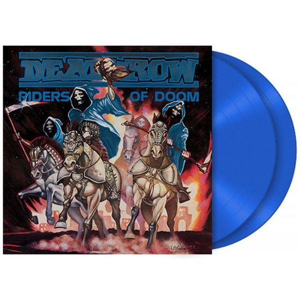 DEATHROW - Riders Of Doom (2LP, Reissue, Remastering, Blue Vinyl ...