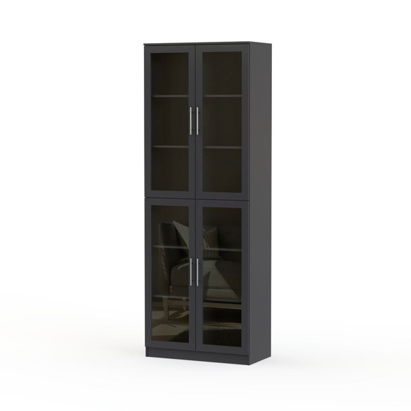 Шкаф книжный BestMebel Книжный шкаф Эгисф, 60x40x230 см - купить по ...