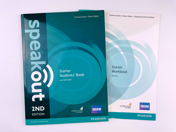 SpeakOut Starter (2 Edition) комплект Student's Book + Workbook + CD - купить с доставкой по ...