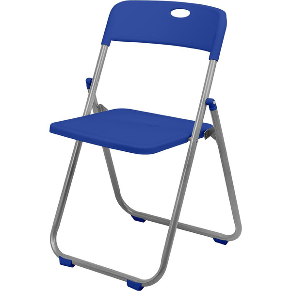 Стул складной со спинкой для кухни/ дома/ дачи Raybe RB-121 синий - купить с доставкой по ...